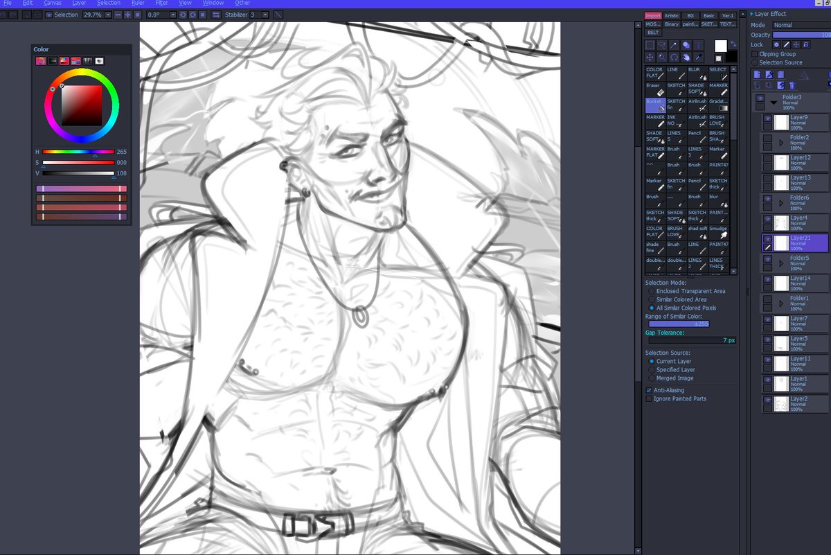 💉- RAIKAIRAN -💉- 👁️👅👁️ on Twitter: "🪩- Still need to finish this sketch from 2022 -🪩"