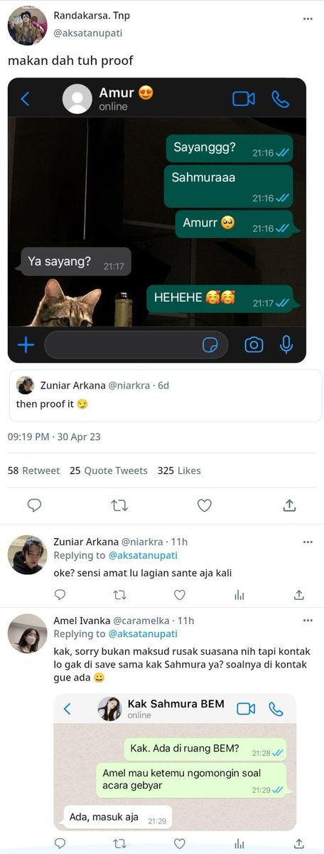 Albi. on Twitter: "05. Gak di save contact + tukang halu."