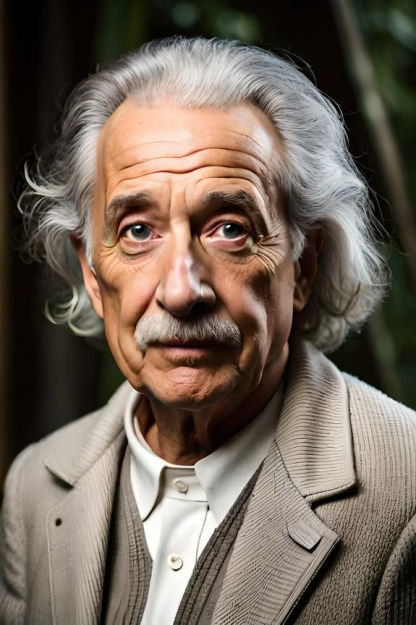 Wow, this is stunning! These pictures of Einstein were created using a ...