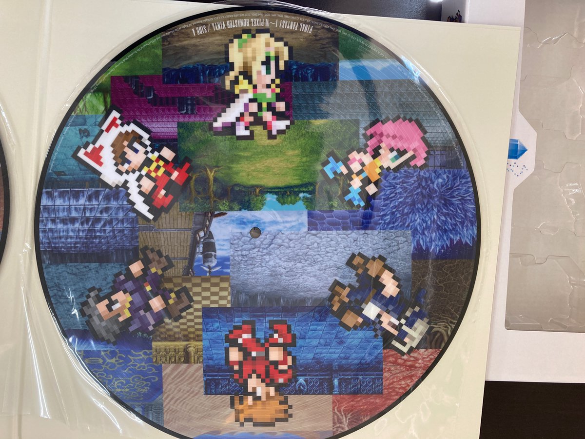 【開箱】《FINAL FANTASY I-VI PIXEL REMASTER FF35周年限定特装版》開箱 - kyo2k的創作 - 巴哈姆特