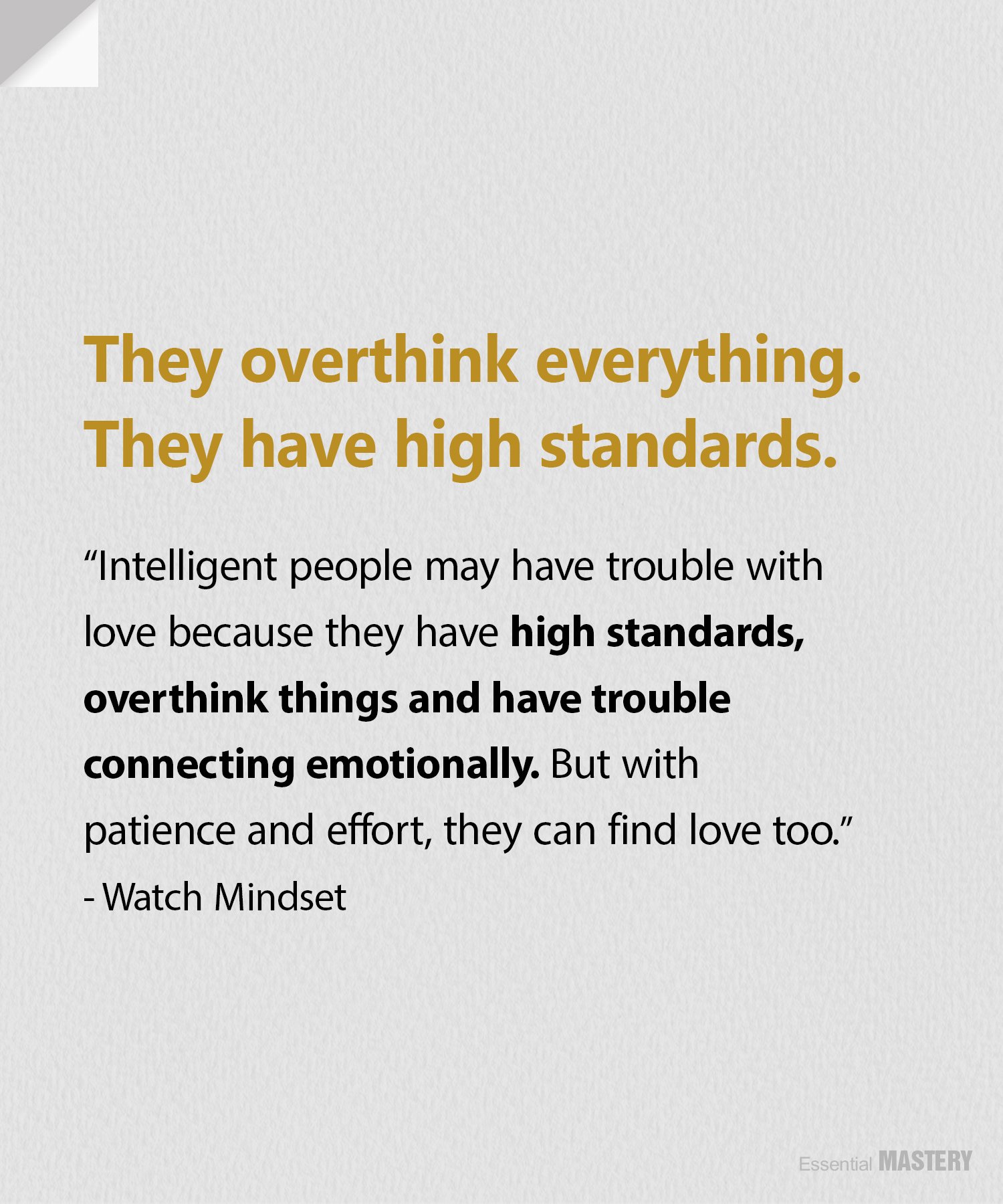 Intelligent Love Quotes