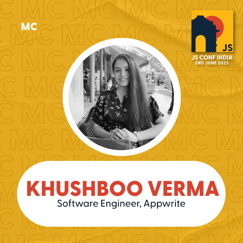 JSConf India on Twitter: "RT @khushbooverma_: Excited to be hosting all JavaScript lovers and ...