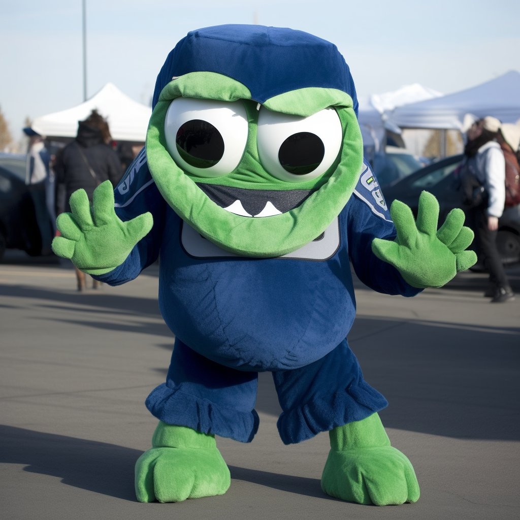 New AI generated mascot for Seahawks 😅 : r/Seahawks
