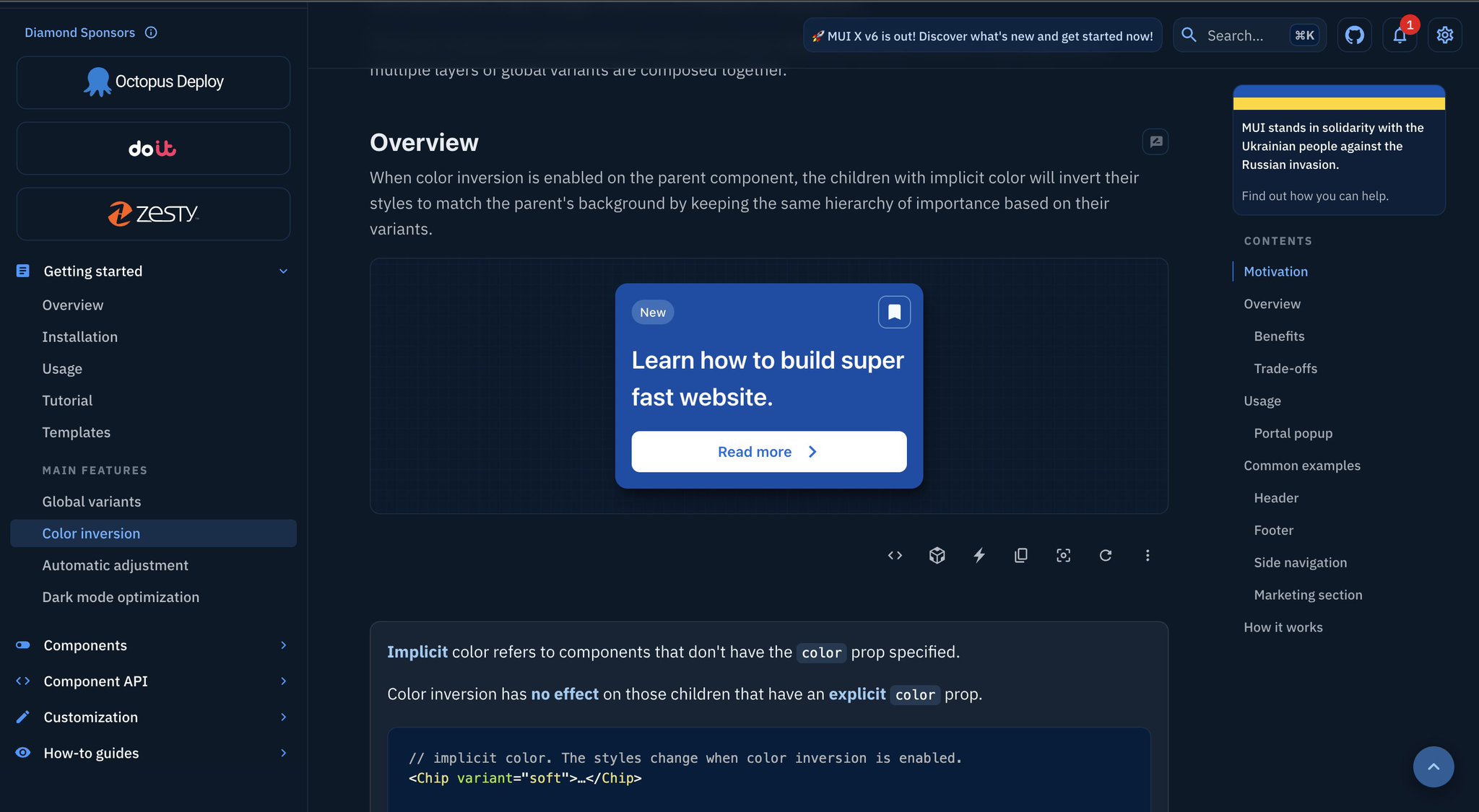 siriwatknp on Twitter: "Joy UI got you covered! 🥰 With 🎨 `color inversion`, all built-in ...