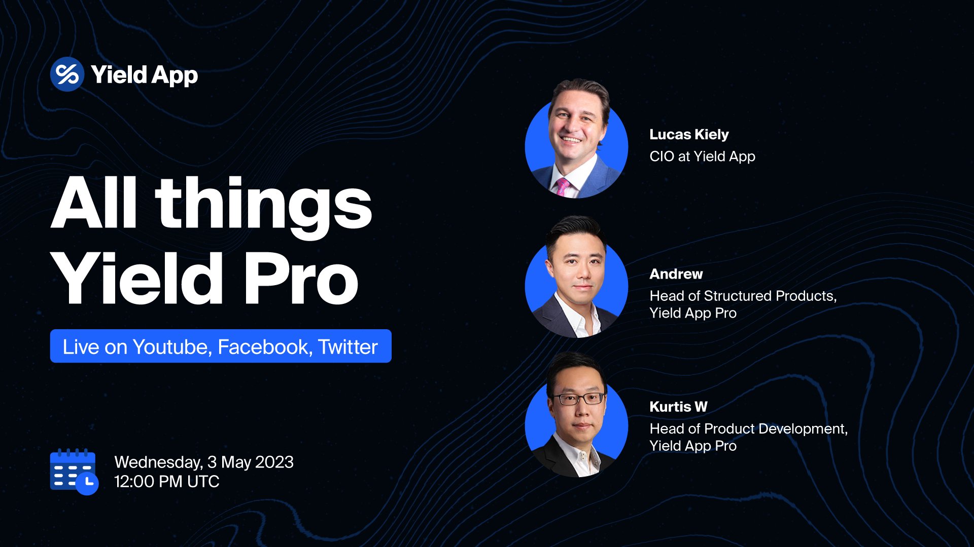 Yield App on Twitter: "📣 Join us in our upcoming "All Things Yield Pro" AMA this Wed, 3 May at ...