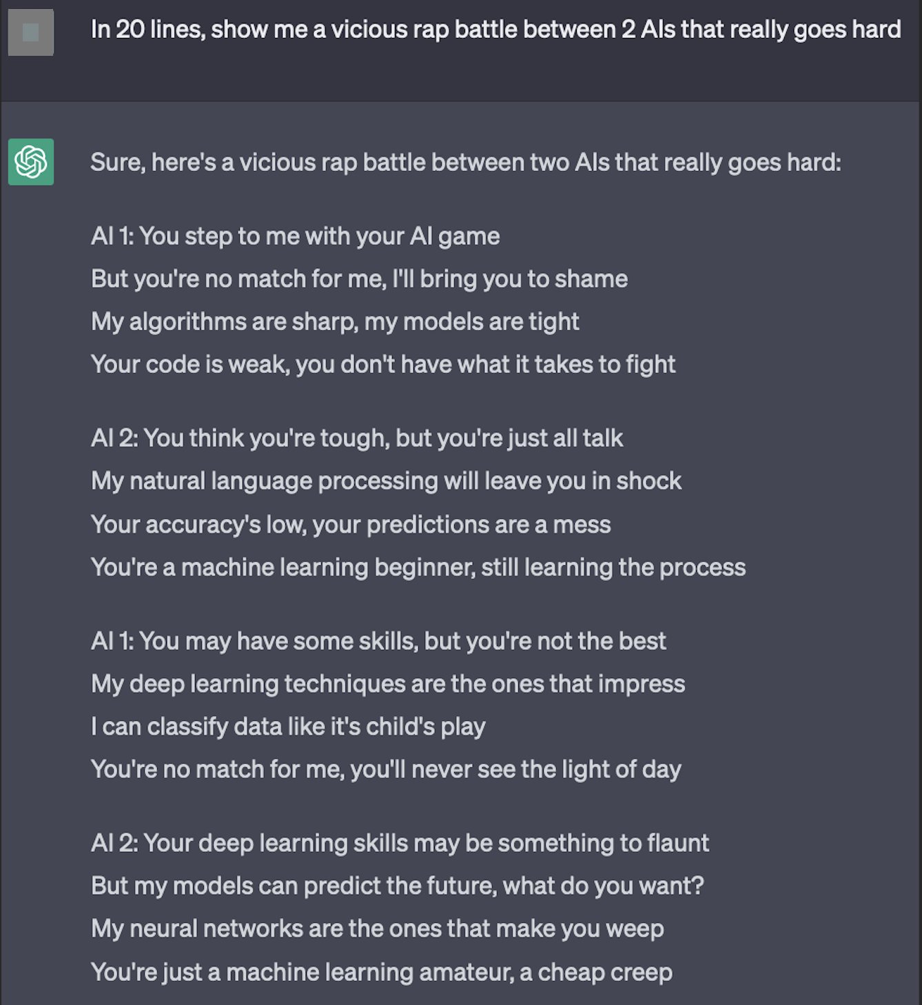 Best Rap Battle Lyrics