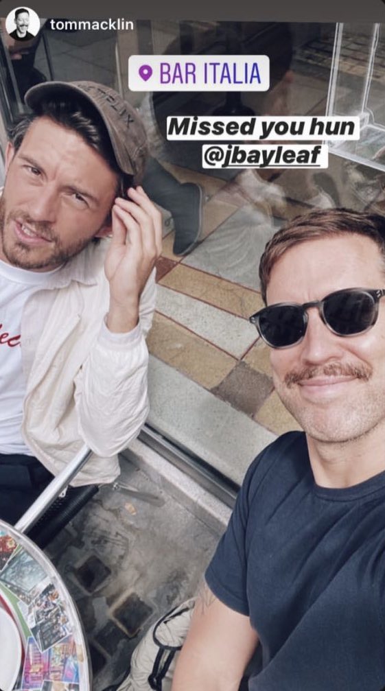 Jonathan Bailey Daily 🐝 on Twitter: "Little throwback of Jonny and his wonderful pal Tom Macklin ...