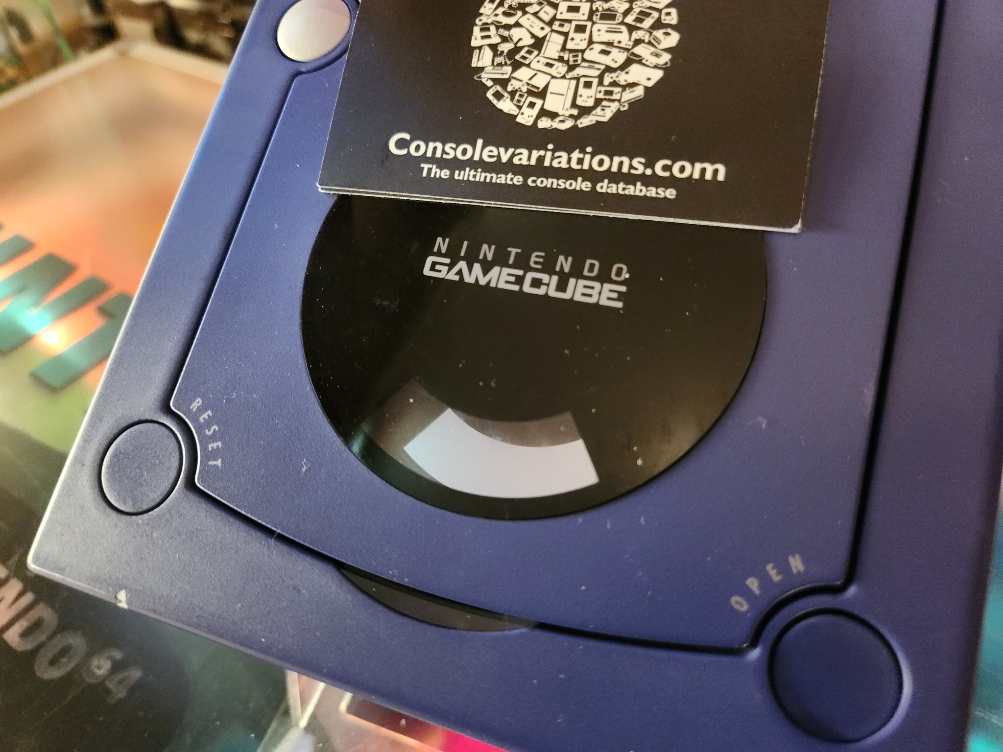the original Gamecube model shown during it's initial reveal at ...
