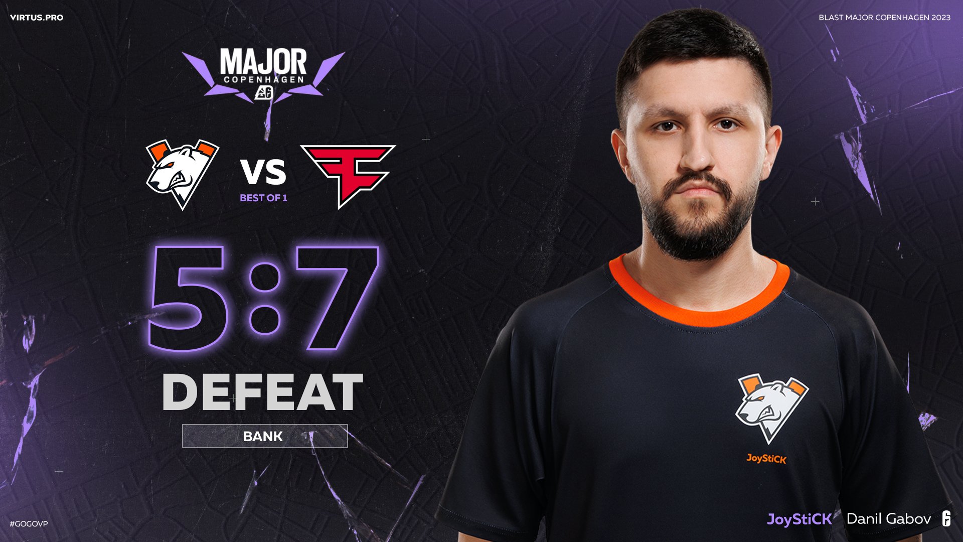Virtus.pro on Twitter: "Clearly not the result we wanted. Thanks to our fans, see you tomorrow 🧡 ...