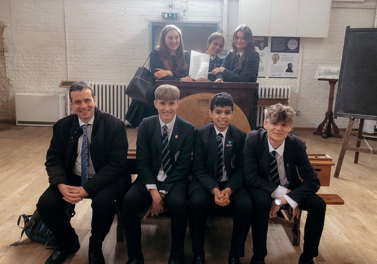 Sky Sports News film at Samuel Ryder Academy, ahead of the Ryder Cup ...