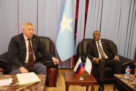 SNTV News on Twitter: "The Foreign Affairs Minister @abshirhuruse and #Russian Ambassador ...