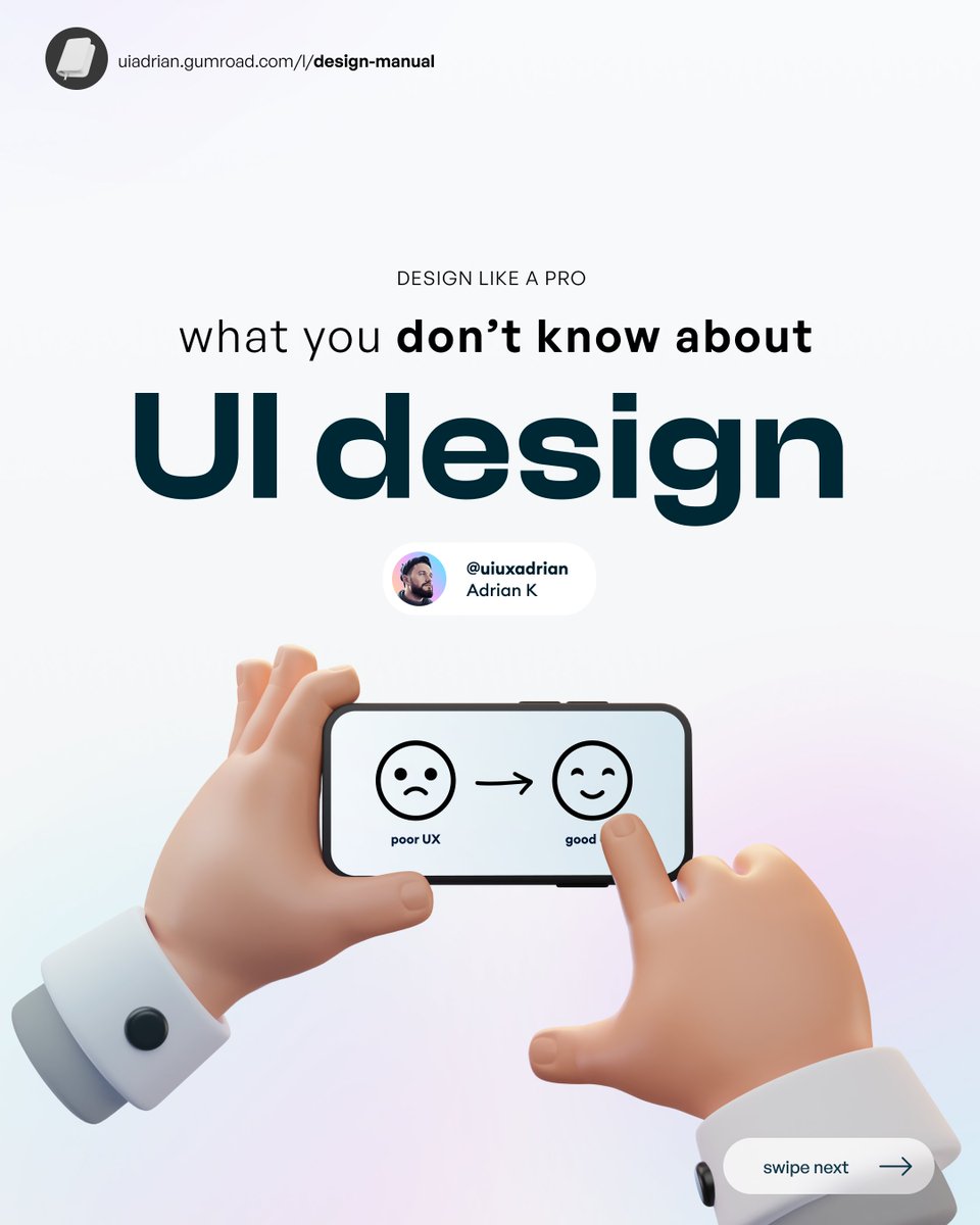 What you don't know about UI design (visual thread) 👇 - Thread from UI ...