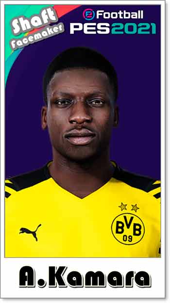 PES-FILES.RU on Twitter: "PES 2021 Abdoulaye Kamara Face by Shaft https://pes-files.ru/pes_2021 ...