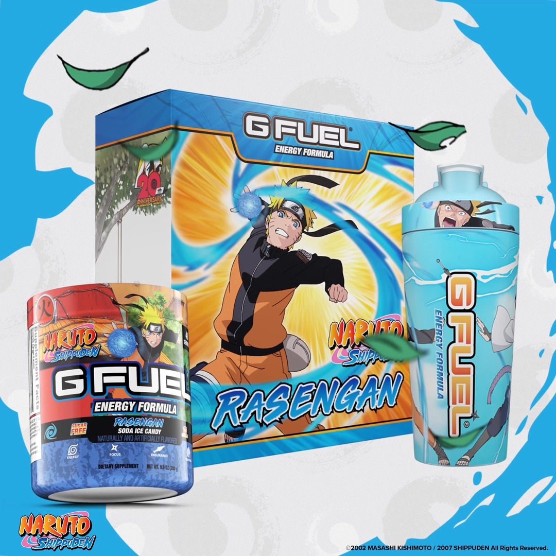 G FUEL® on Twitter: "🧡 𝗟𝗜𝗞𝗘 + 𝗥𝗧 + 𝗙𝗢𝗟𝗟𝗢𝗪 to win a Soda Ice Candy-infused #NARUTO x #GFUEL ...