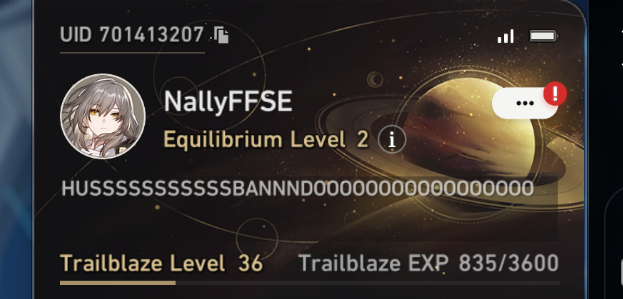 Destiny(運命) LEWD Nally.Vtube on Twitter: "i give you my honkai starail id game to use my gepard ...