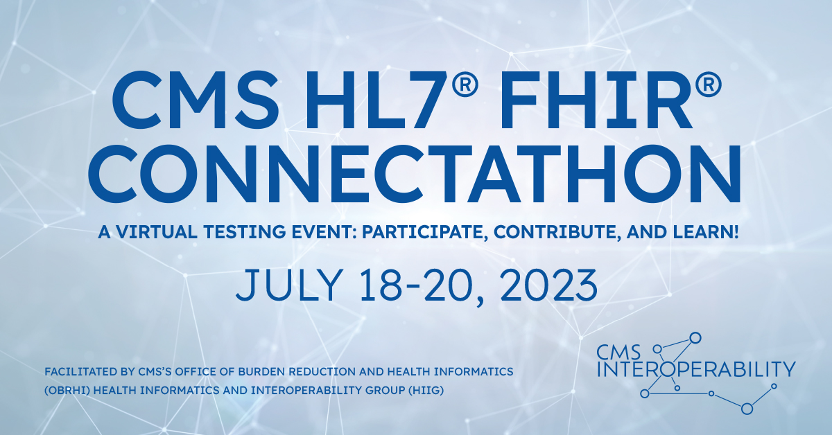 Epp Experts on Twitter: "CMSGov: Registration for the 4th annual CMS @HL7 #FHIR Connectathon is ...
