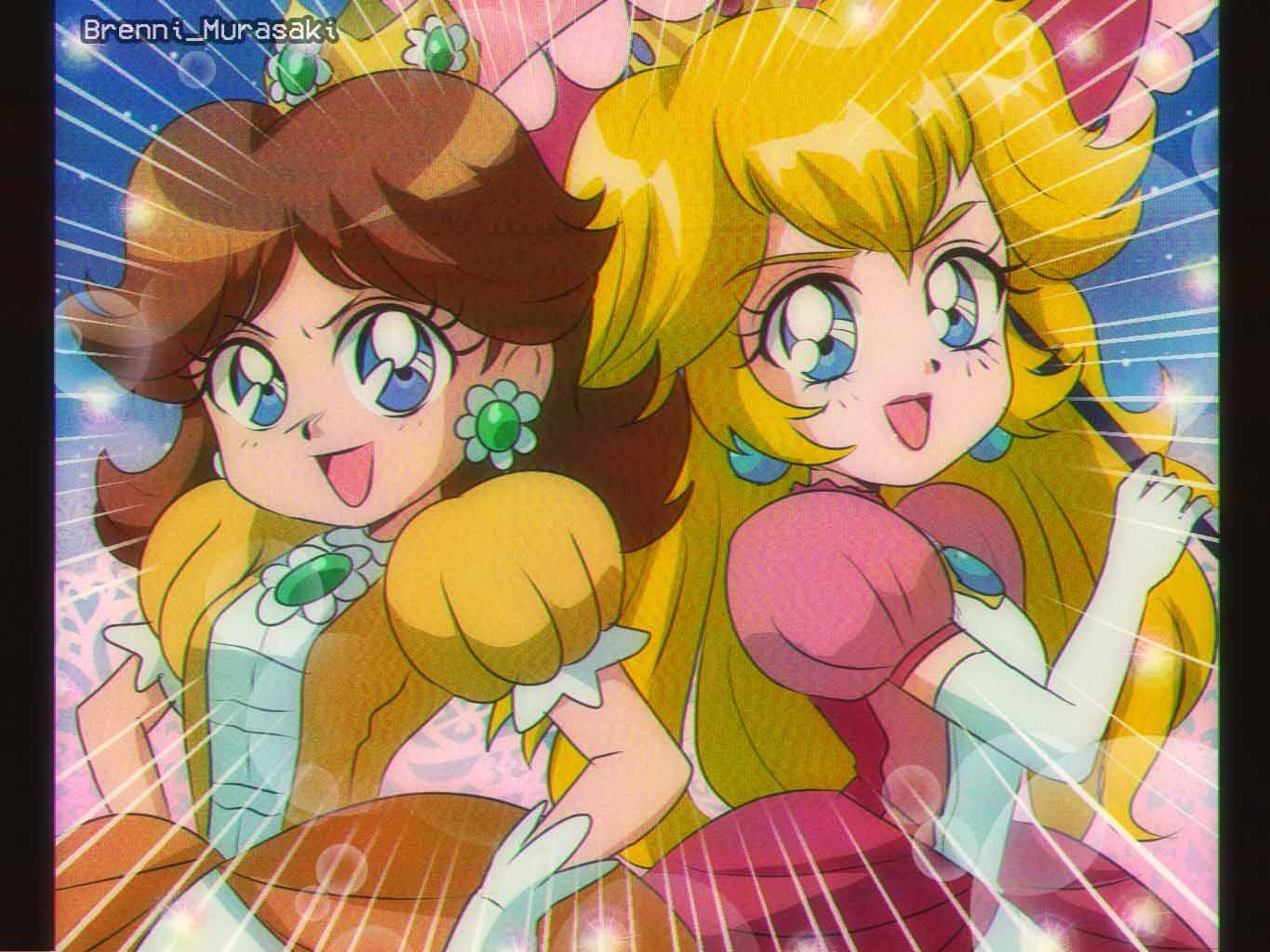Princess Peach And Daisy And Rosalina As Babies