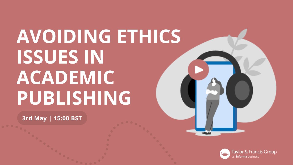 Taylor & Francis Research Insights on Twitter: "RT @tandfonline: Tomorrow's webinar! Avoiding ...