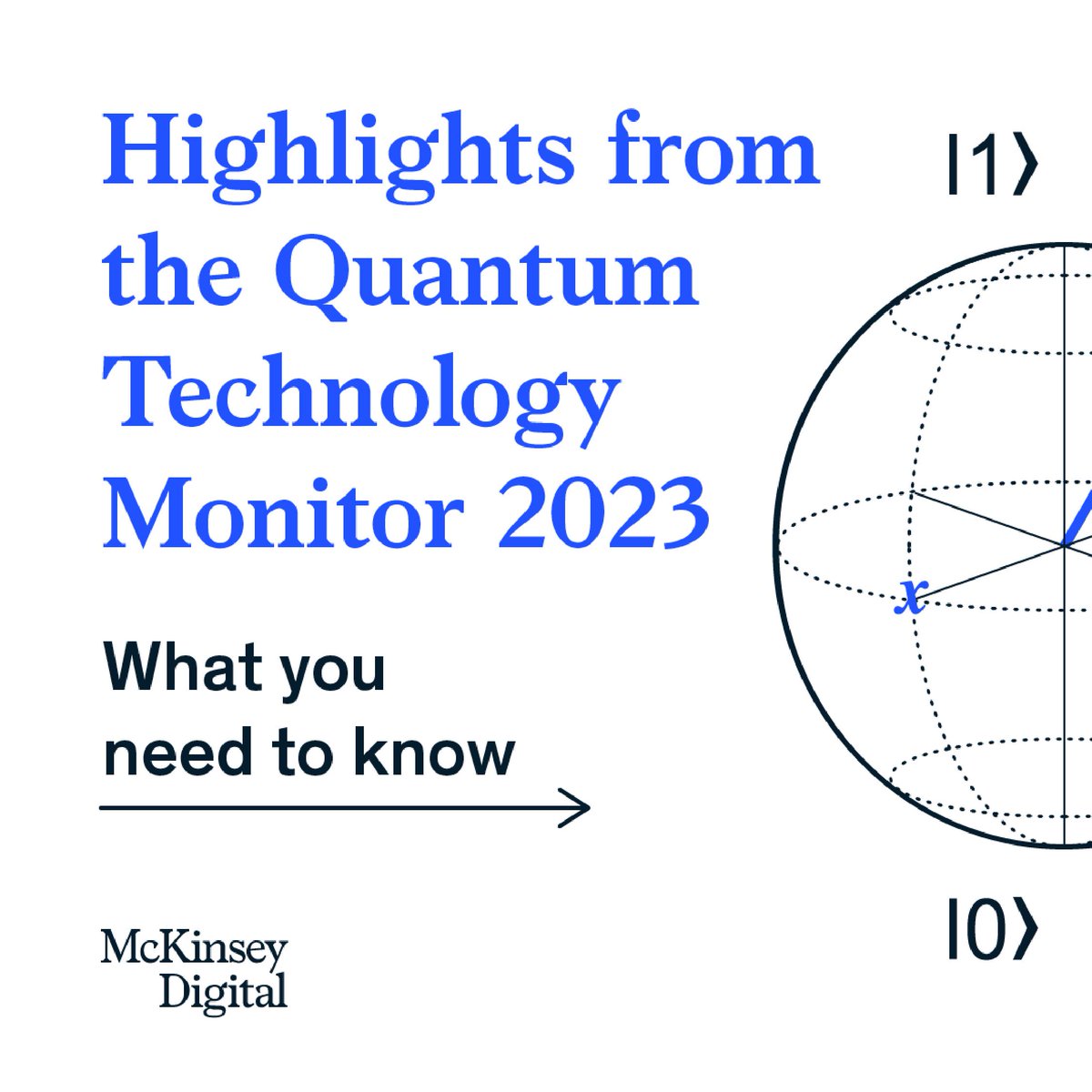 McKinsey & Company on Twitter: "What’s the state of quantum technology in 2023? 👇 ‍ Record ...