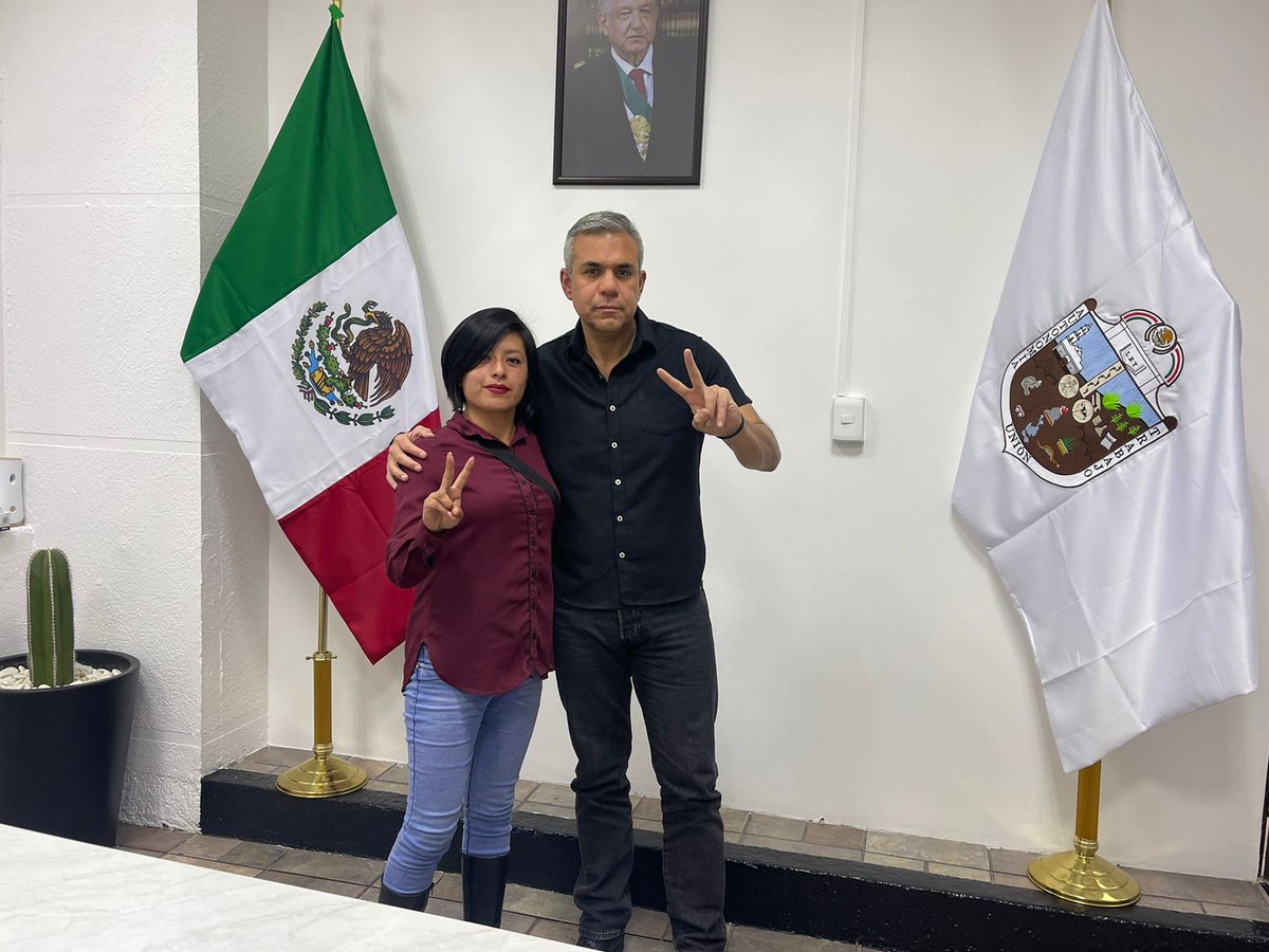 Fernando Vilchis on Twitter: "#Lazos | Hoy tuve el gusto de charlar con la ciudadana y consejera ...