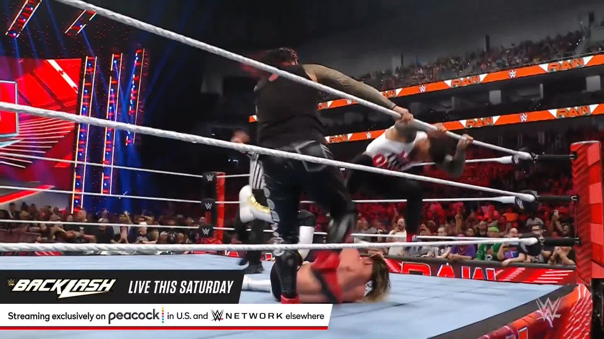WWE on Twitter: "WE'RE OUT OF TIME! Everyone is READY for #WWEBacklash this Saturday!! #WWERaw"