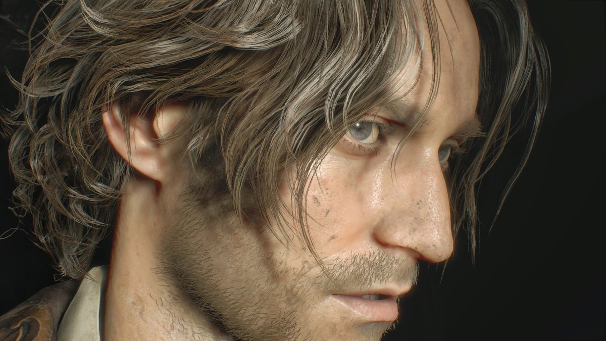 pat on Twitter: "Luis' gray eyes ️ #luisserra #re4 #luissera #REBHFun #serennedy"