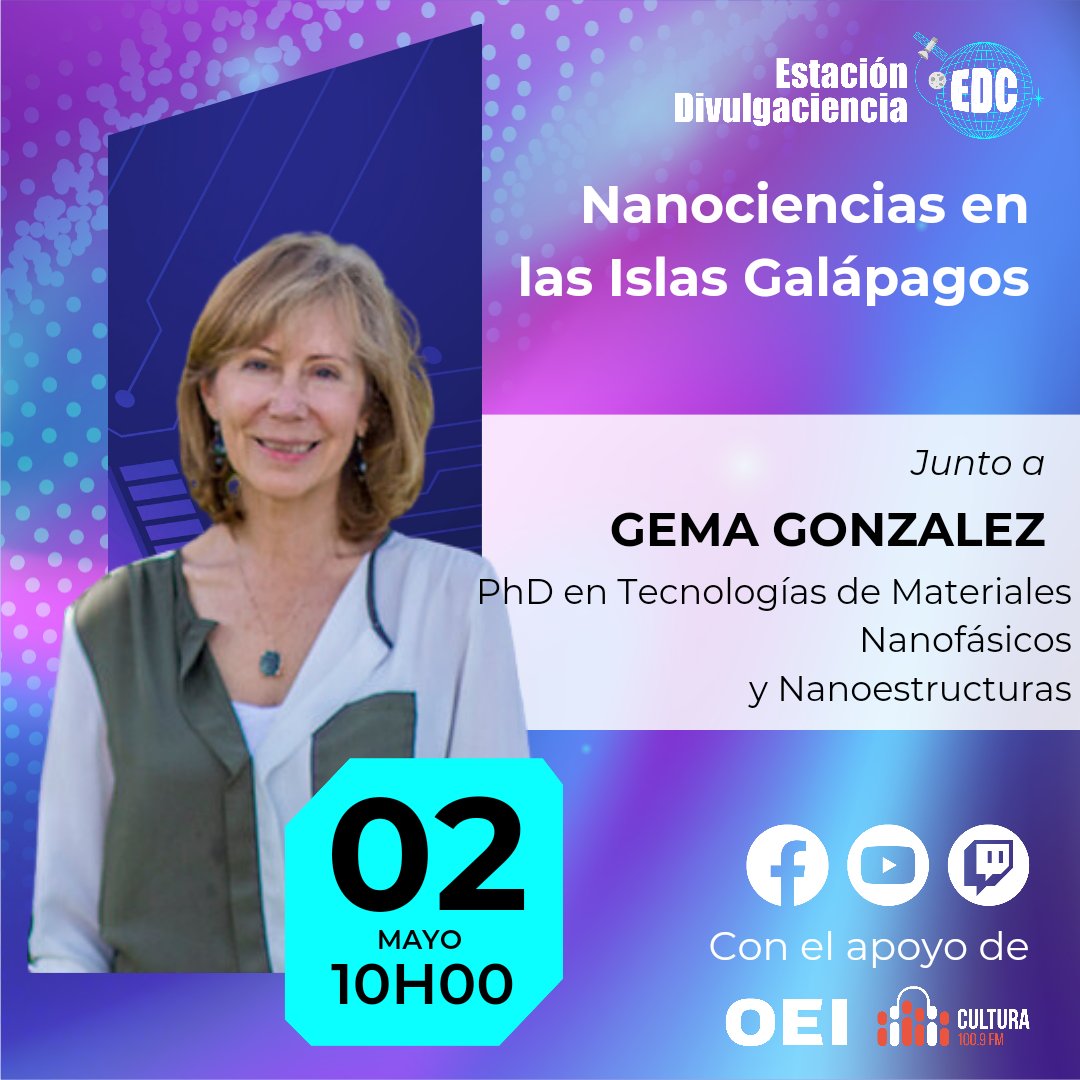 Escuela de Ciencias Físicas y Nanotecnología YT on Twitter: "No se pierdan la entrevista a ...