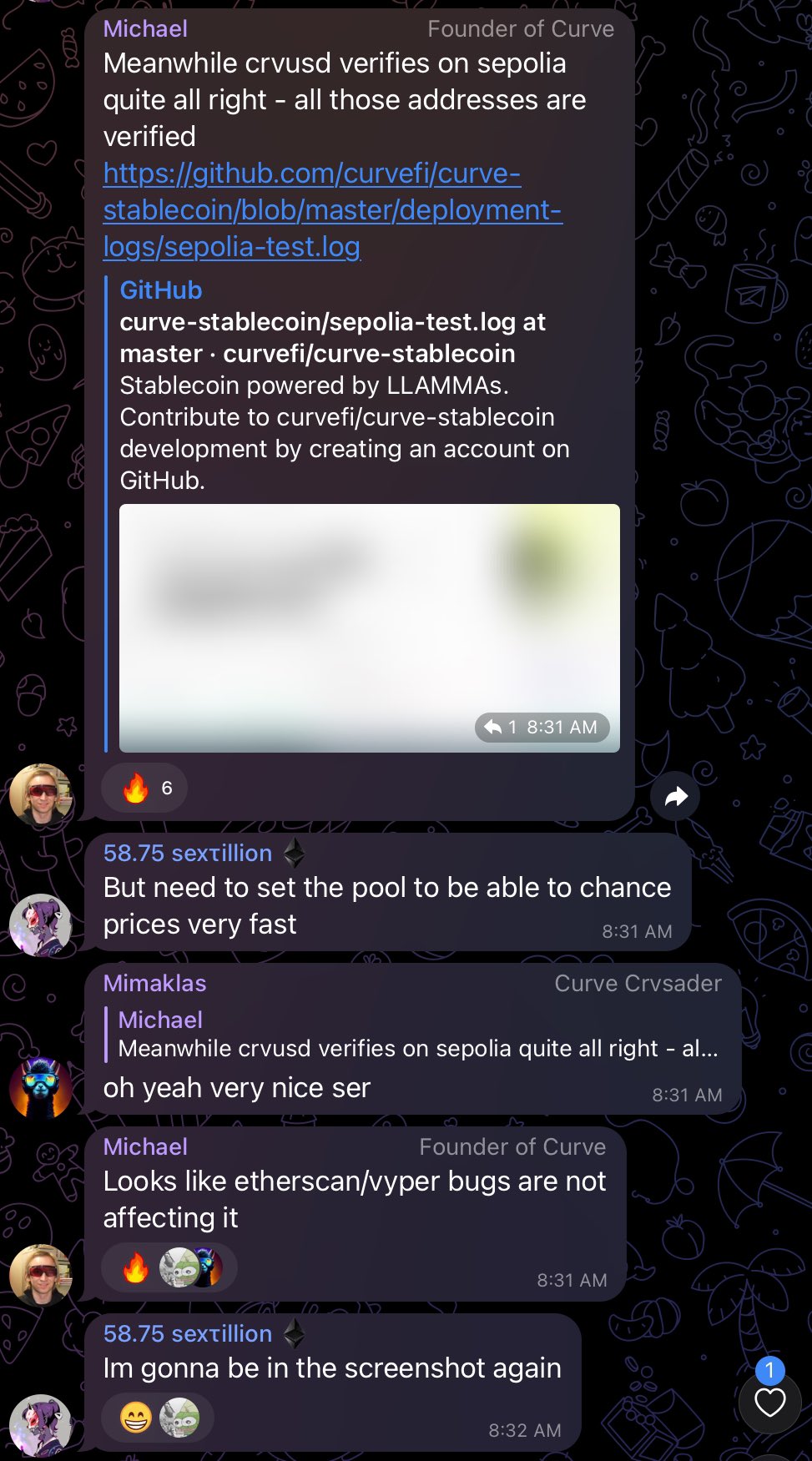 Luke 🌾🌞⚔️ on Twitter: "$CRV - Script for crvUSD mainnet deployment just pushed to github ooo it ...