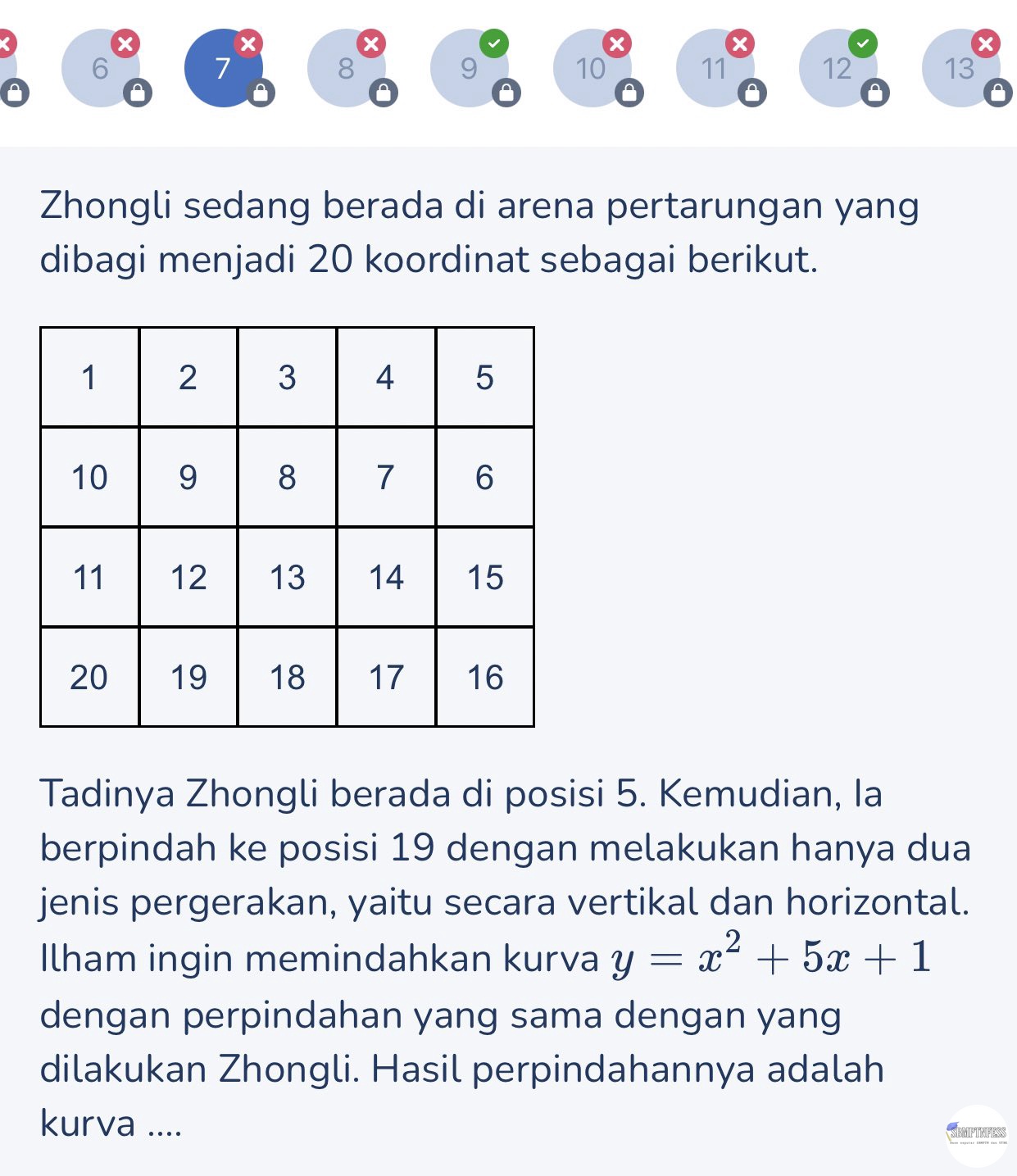 BURUANN CEK PINNED!!— SBMPTNFESS on Twitter: "spill caranya dong, jawabannya ko bisa (y=x² +11x ...