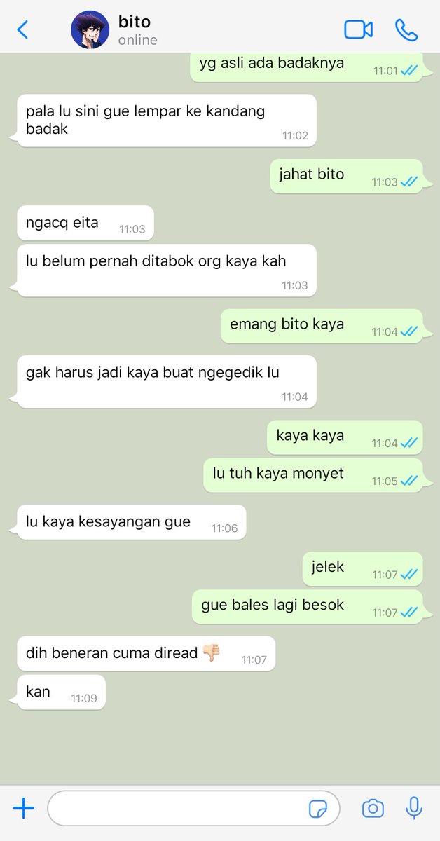 réa on Twitter: "cinta bito palsu ya"