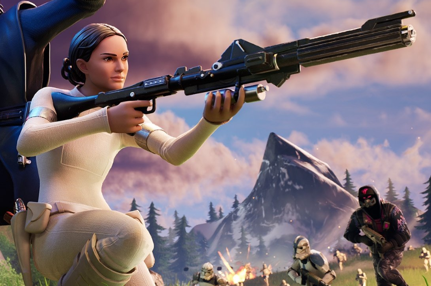 🔮 Fortnite BRLeaks_ES 🦋 on Twitter: "NUEVA ARMA: Rifle DC-15 de Clone Trooper #Fortnite"