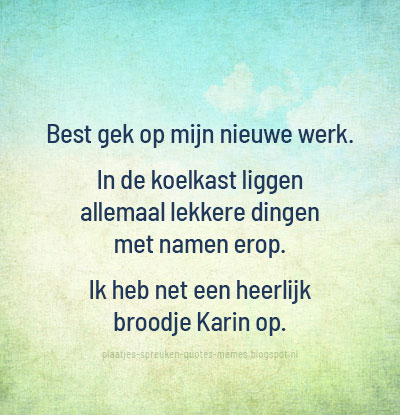 Werk Lunch Grappig