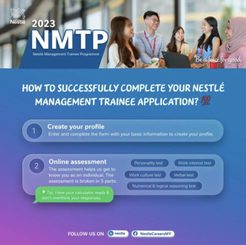 GetMe Hired 🚀 on Twitter: " Nestlé is HIRING 📌 Nestlé’s Management Trainee Programme Apply now ...