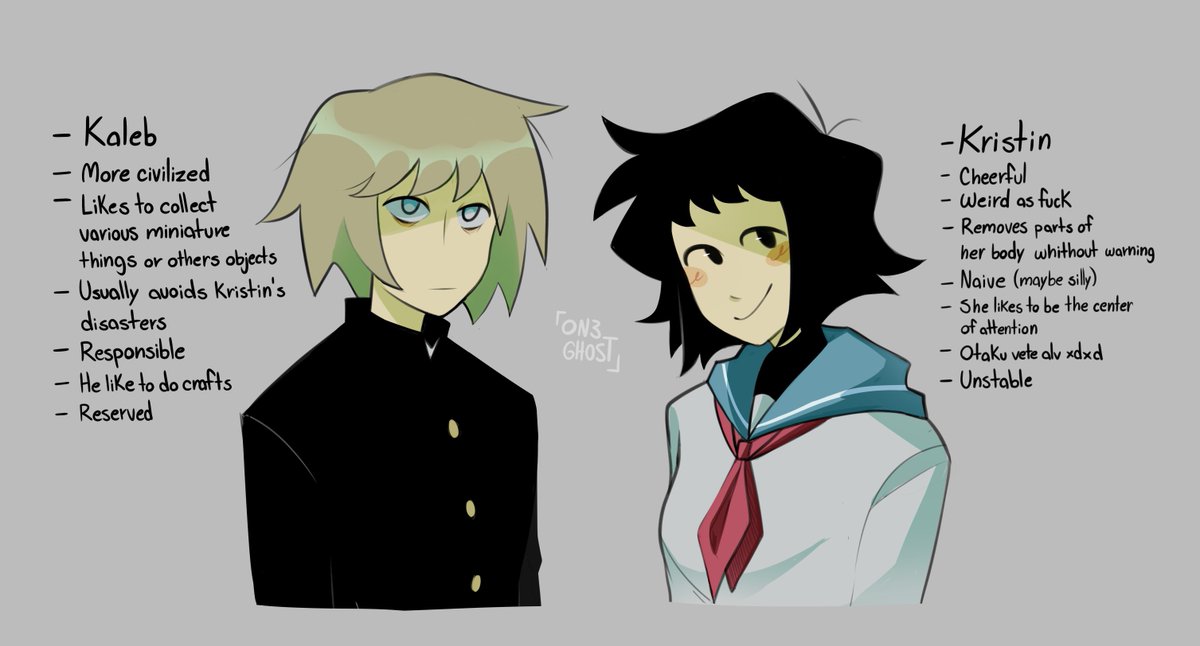 Kat 💤 on Twitter: "#ranfren oc's lol"