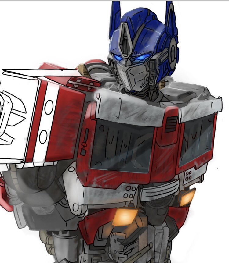 Transformers 2 Optimus Prime Face