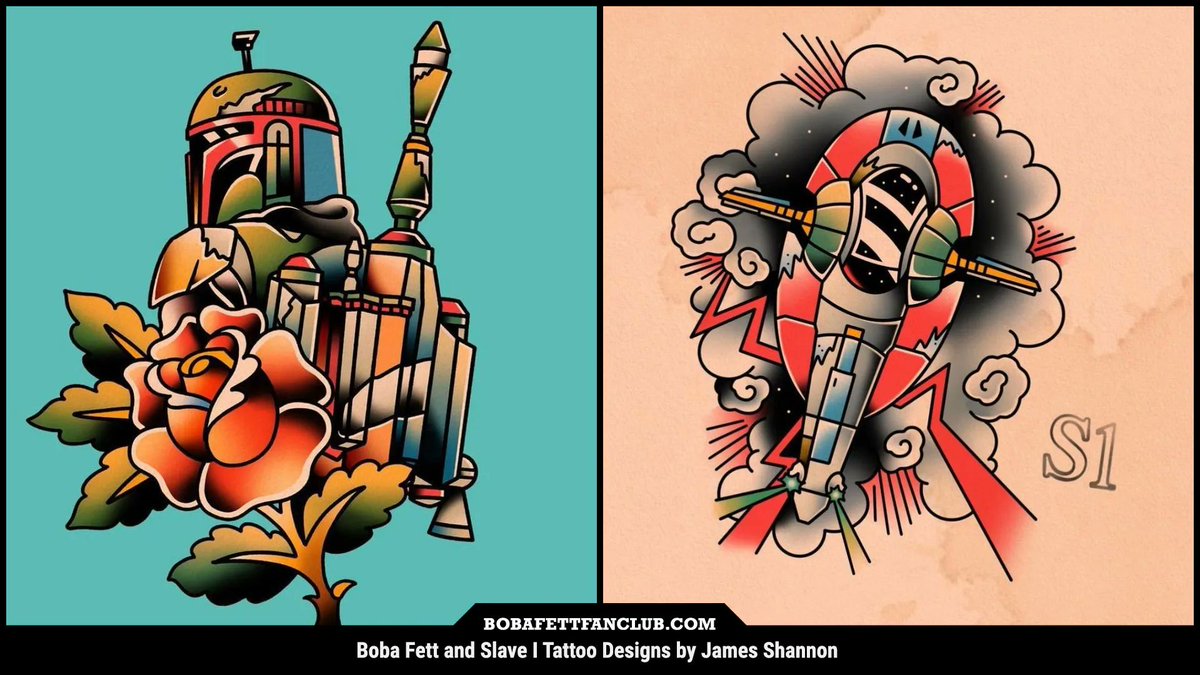 Boba Fett And Jango Fett Tattoo