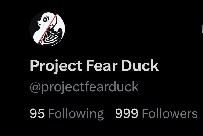 Project Fear Duck on Twitter: Project Fear Duck on Twitter: