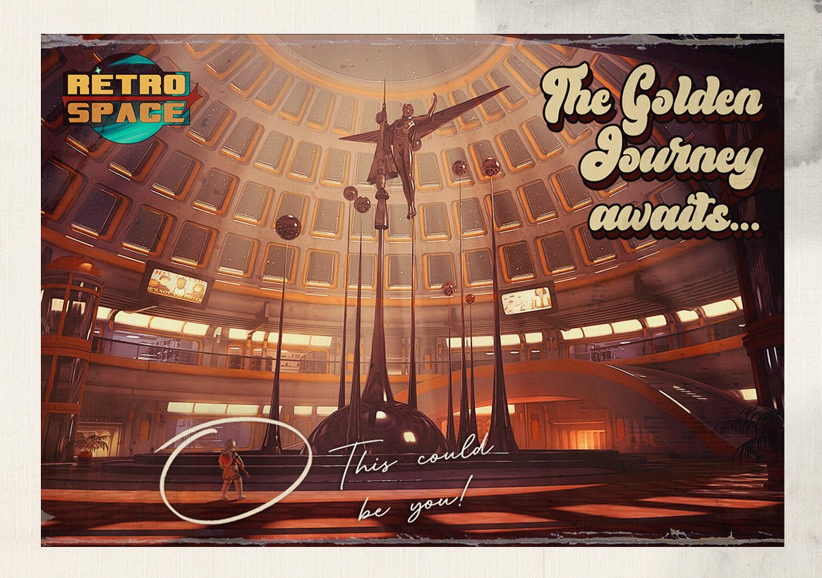 RetroSpace on Twitter: "Some #RetroSpace postcards we made for Reboot Develop Blue weeks ago ...