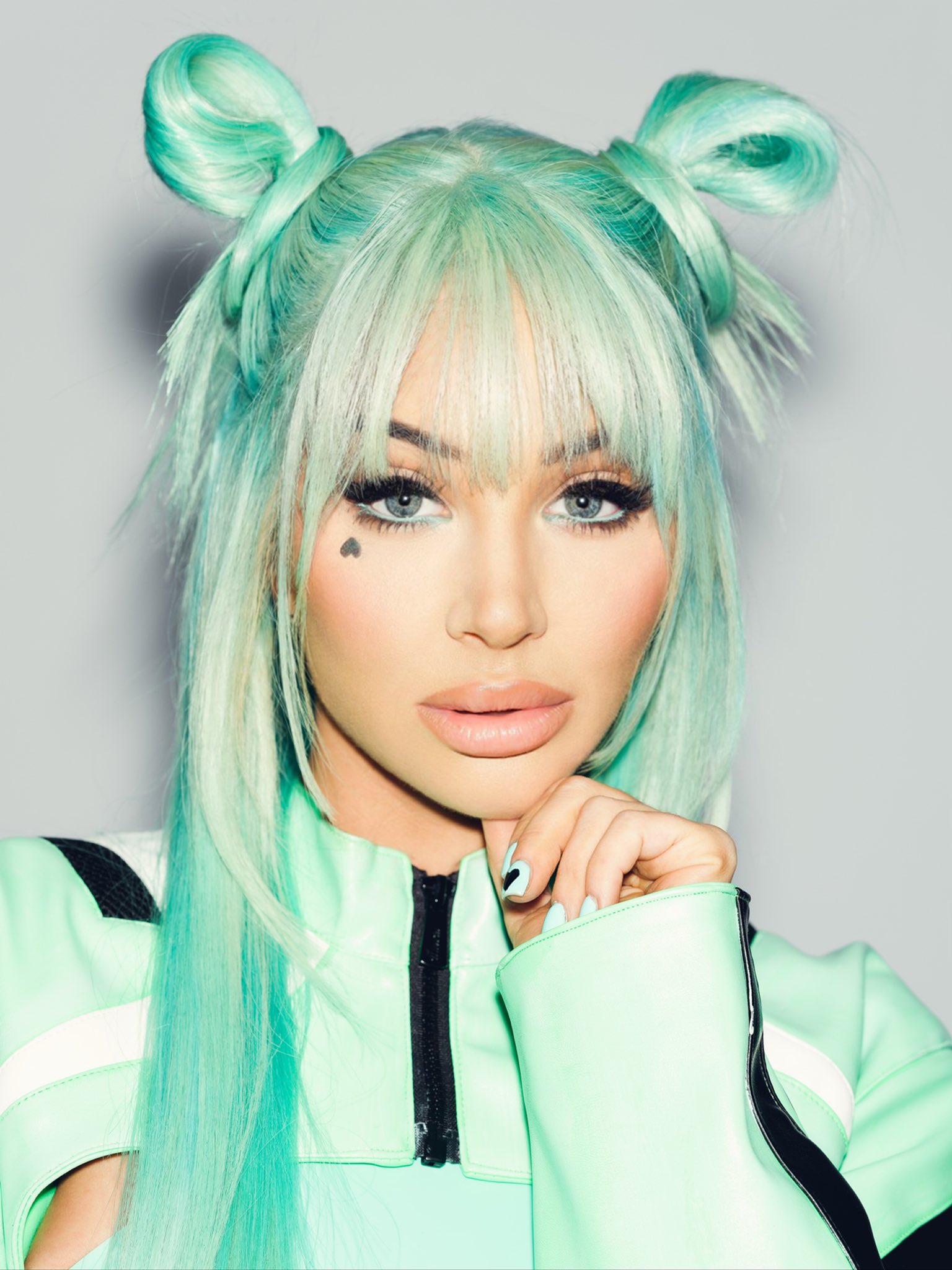 Green Pastel Hair Tumblr