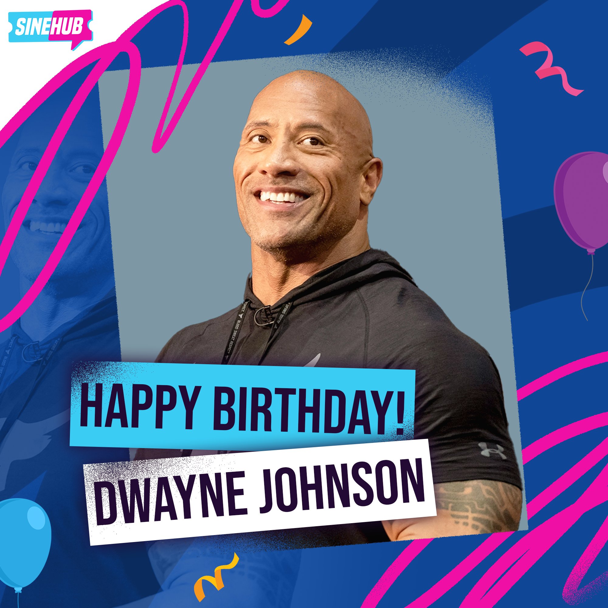 SineHub on Twitter: "Happy birthday, Dwayne 'The Rock' Johnson! 🎉 Do you remember him in these ...