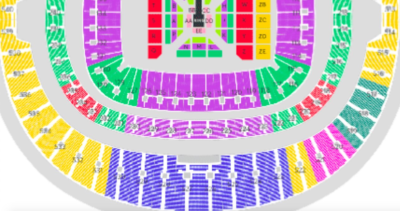 Superdome Concert Seating Chart