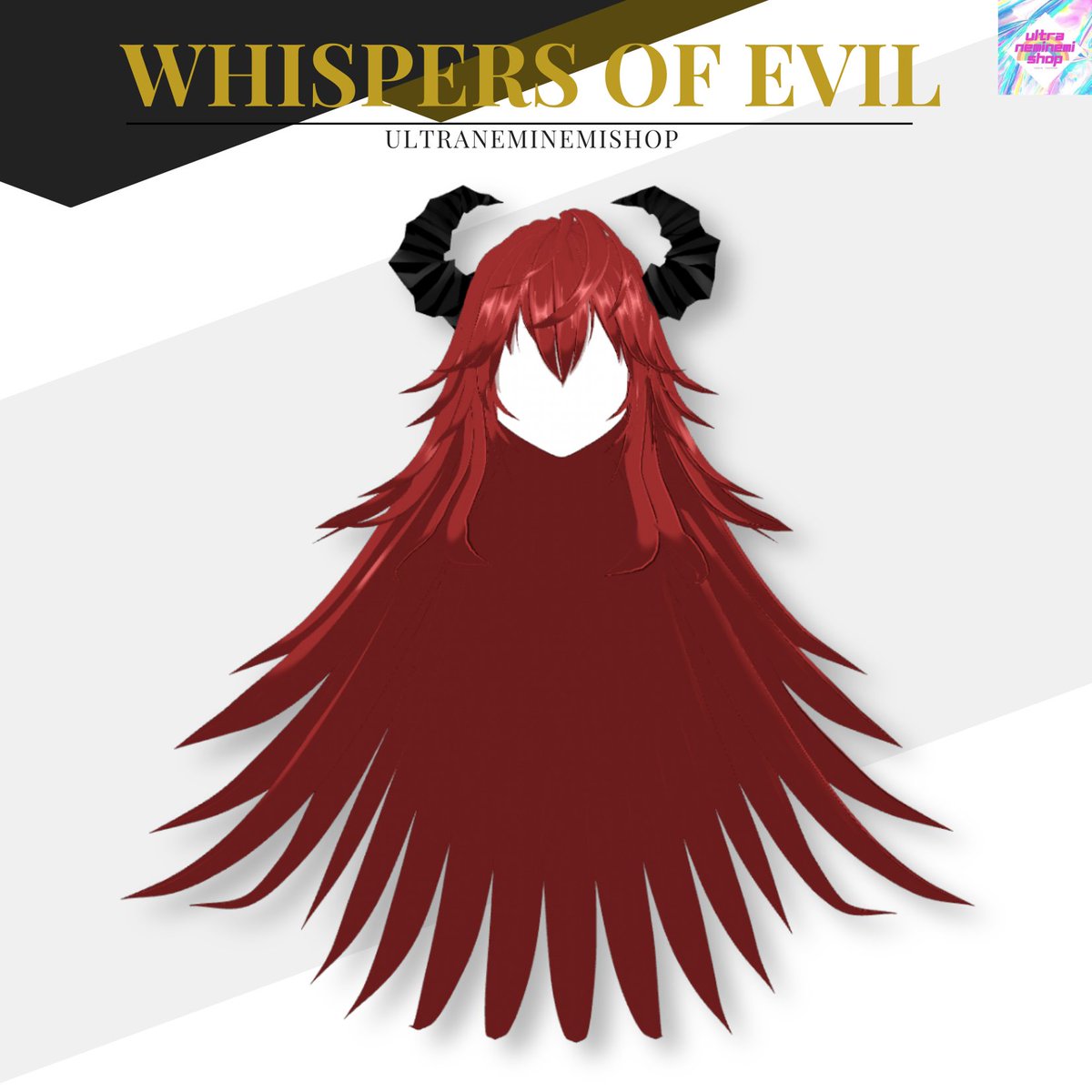 GWセール中！うるとら🦄ねみねみshop on Twitter: "【新作】5月新作です！🌟 ・新キャラのエヴィー！VRM/.vroidfileで着せ替え可能！ https ...