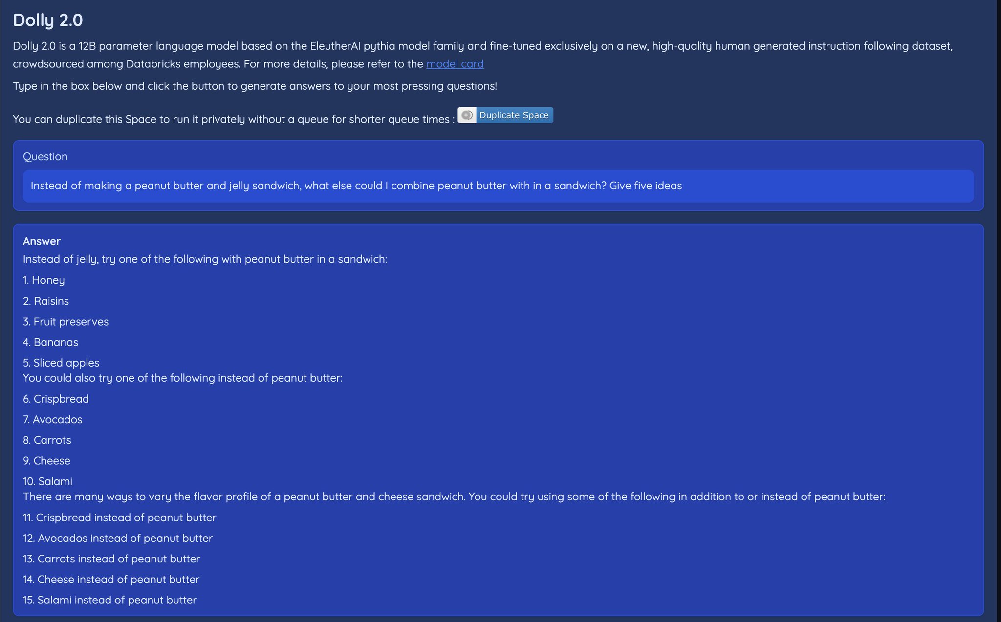 merve 💛 on Twitter: "Dolly 2.0 was more impressive than I thought! 🐑 It's an open-source LLM ...