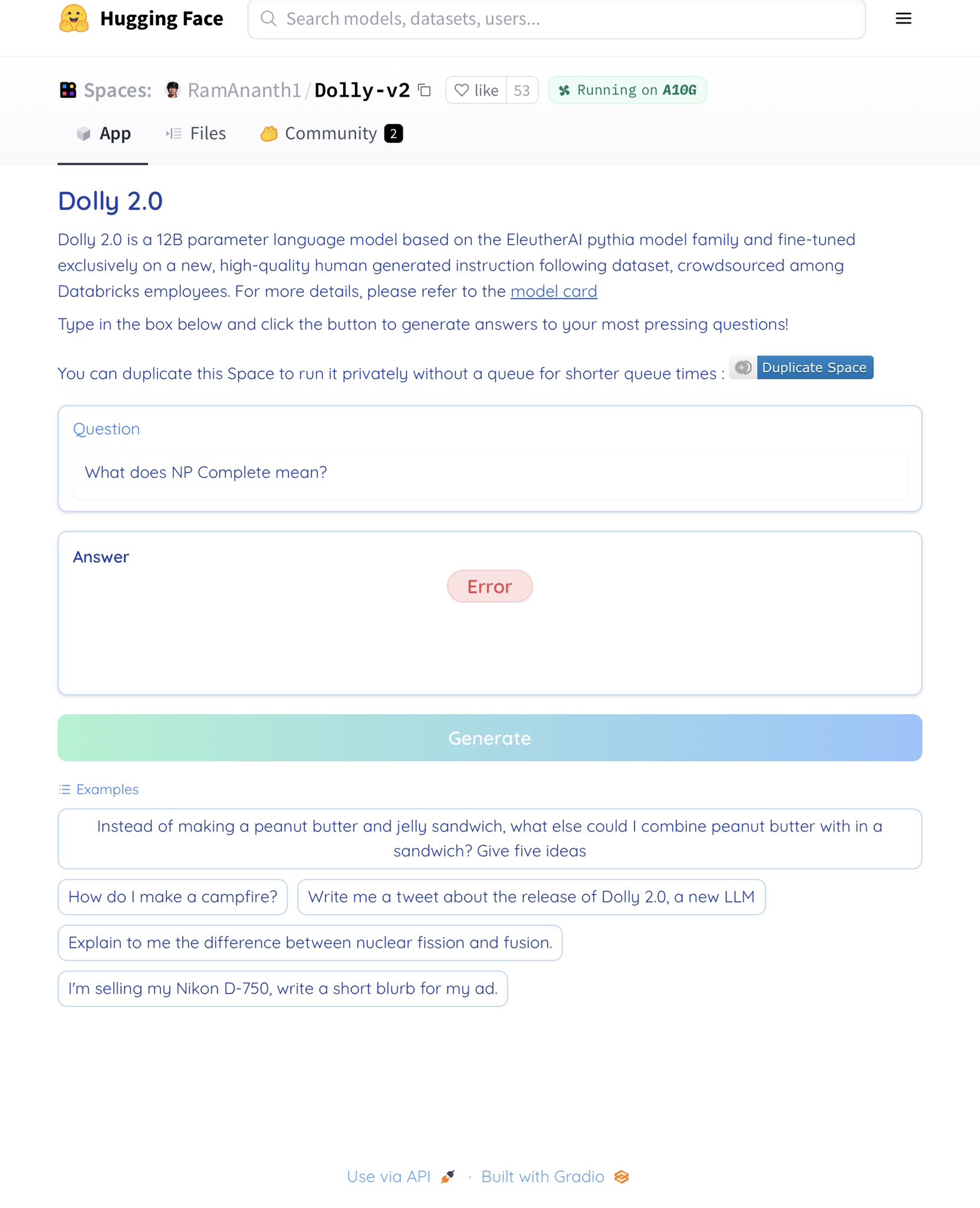 merve 💛 on Twitter: "Dolly 2.0 was more impressive than I thought! 🐑 It's an open-source LLM ...