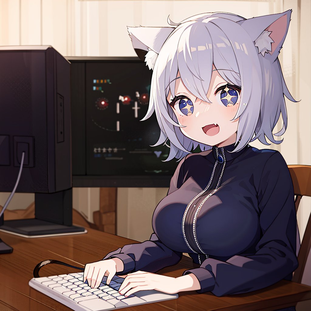 もち子@AIケモ耳娘 (MOCHICO) on Twitter: "こちらのnoteを参考にAI Tuberを作りたいのですが、「1.4 立ち絵加工」「2. Live2Dの作成」の部分が ...