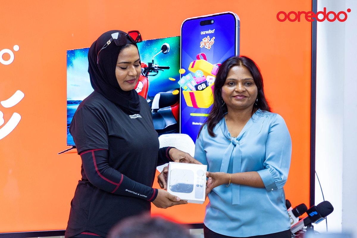 Ooredoo Maldives on Twitter: "Congratulations to Misbah Mohamed for winning an Apple AirTag and ...