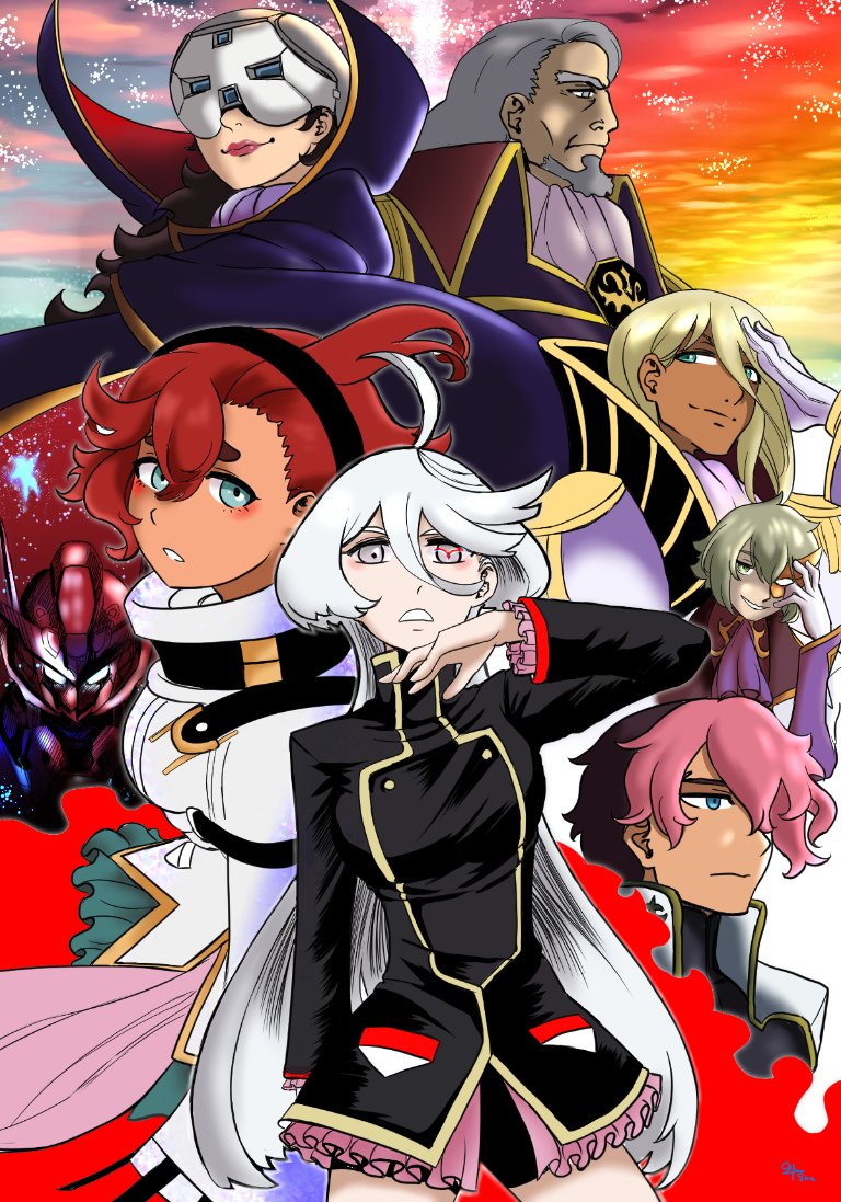 Sha-Y The Artist on Twitter: "[Code Gundam the Geass from Mercury] So isG-Witch just the space ...