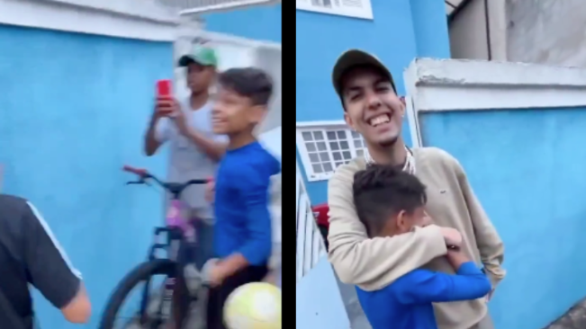 RAPMAIS on Twitter: "Fã mirim se emociona ao conhecer rapper Ryu, The Runner: "É você que canta ...