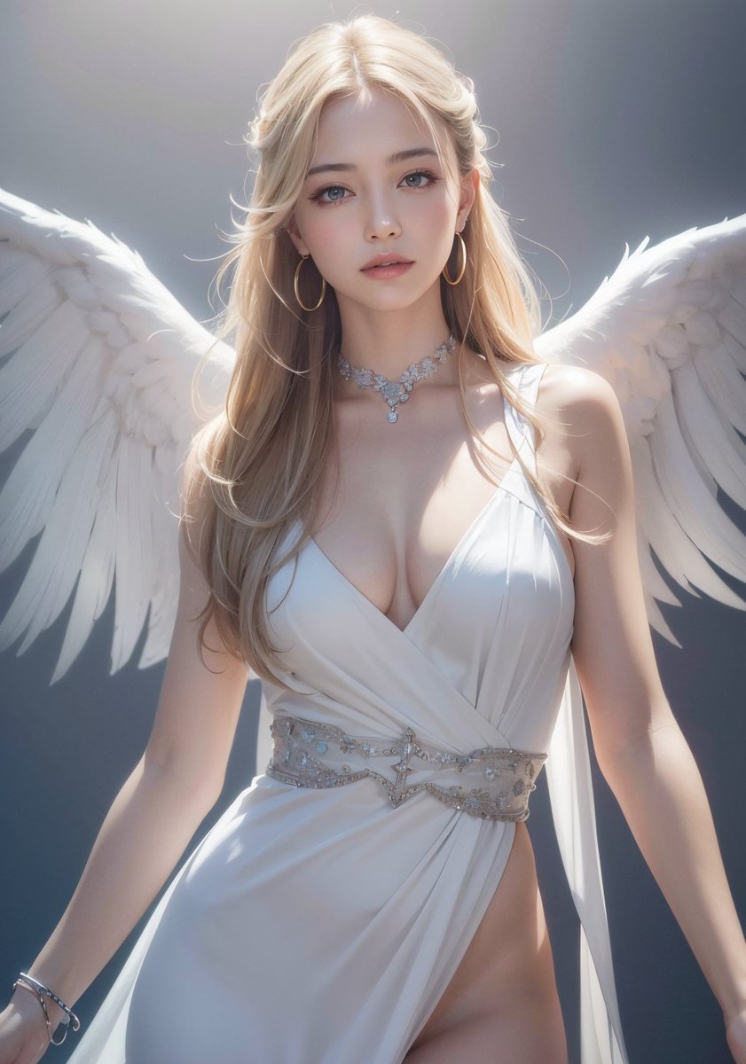 AI TiffanyElf on Twitter: "Let us give thanks to the celestial beings above, the angels who ...