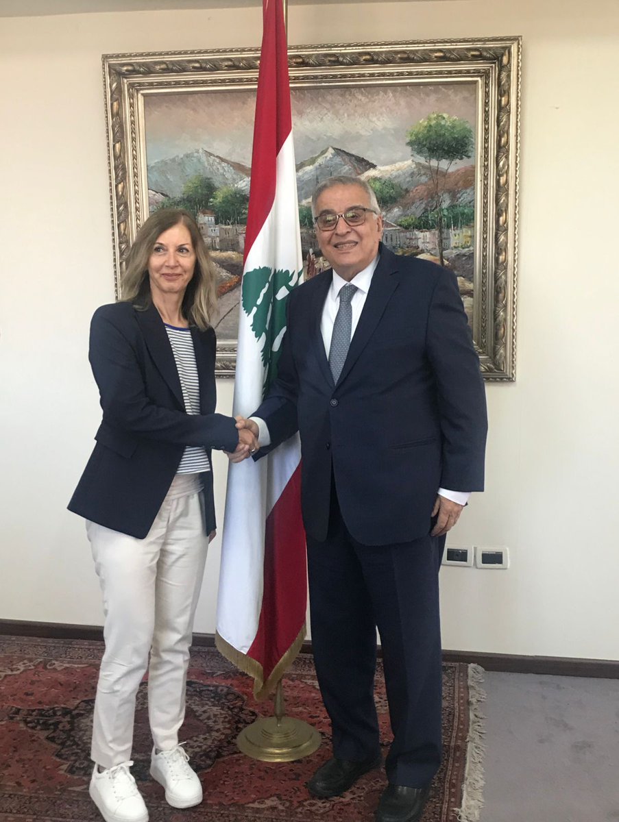 Mofa Lebanon On Twitter استقبل وزير الخارجية والمغتربين الدكتور